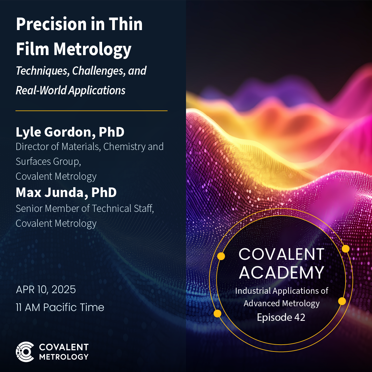 Precision in Thin Film Metrology Webinar | Watch Now